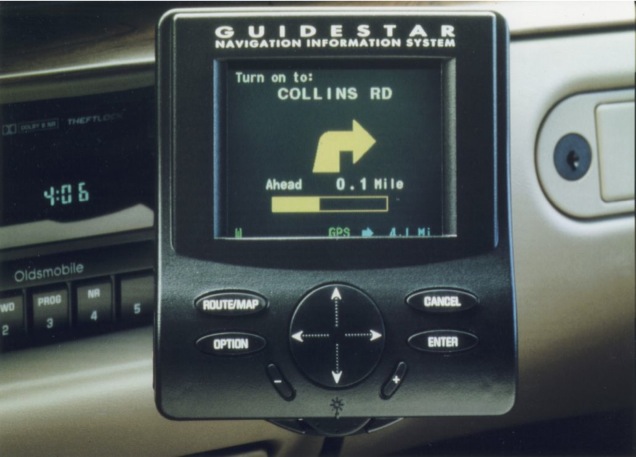 How In-Dash Navigation Worked In 1992 – Olds Was First | JESDA.COM ...
